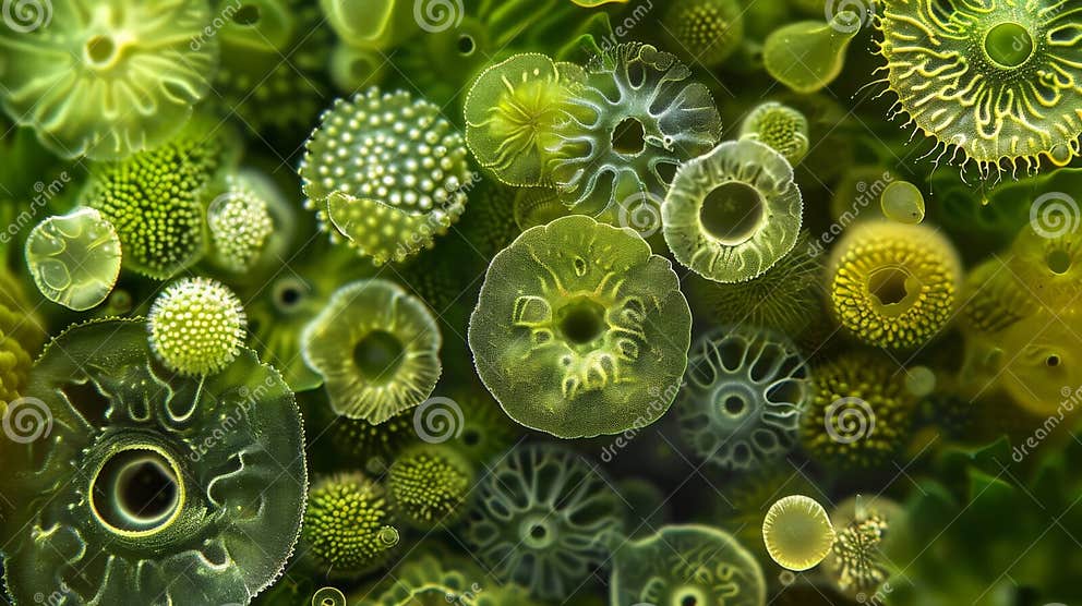 A Microscopic Safari through a Diverse Range of Algae Species ...
