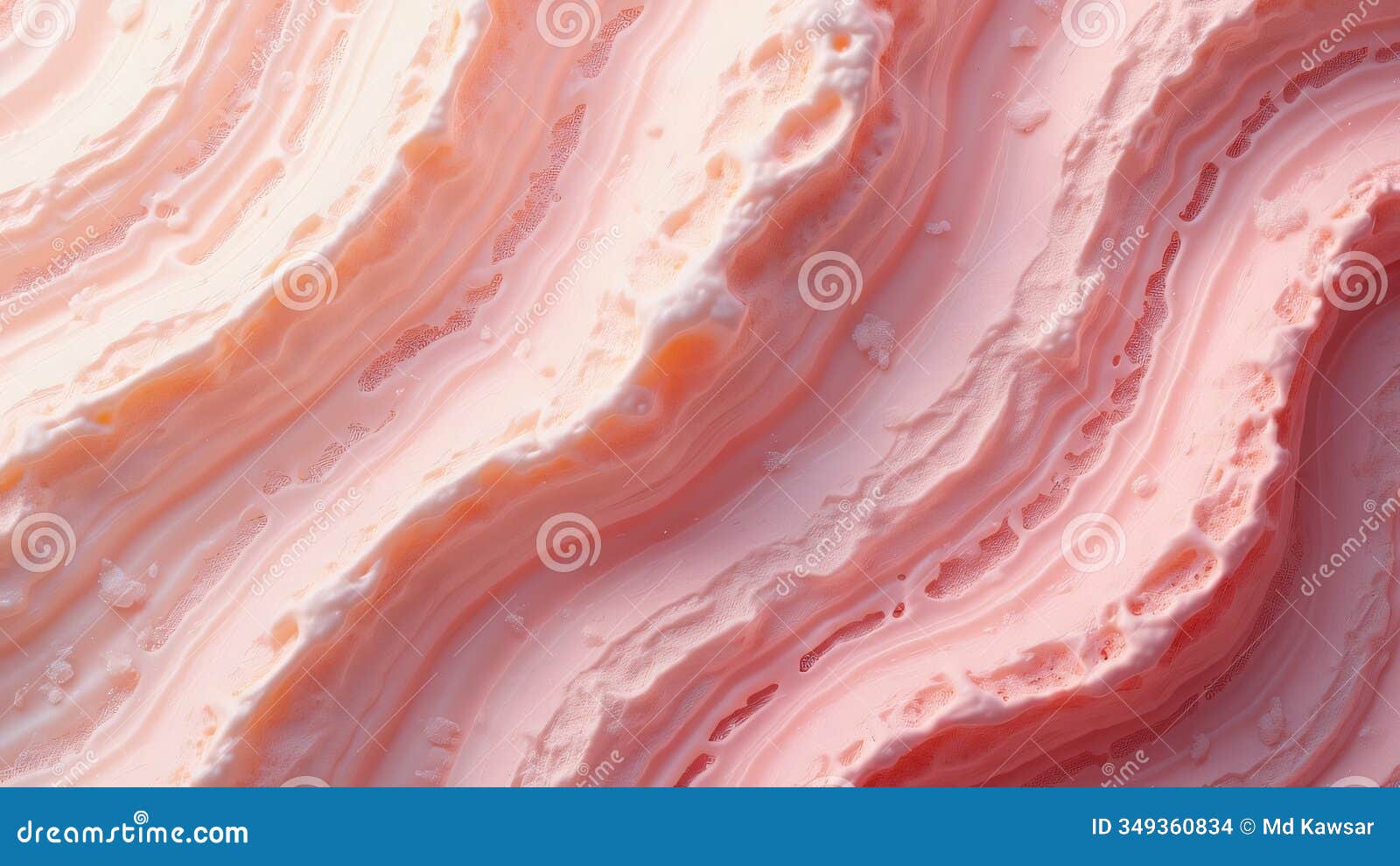 Microscopic Seashell Surface, Pink Intricate High Quality Image Stock ...