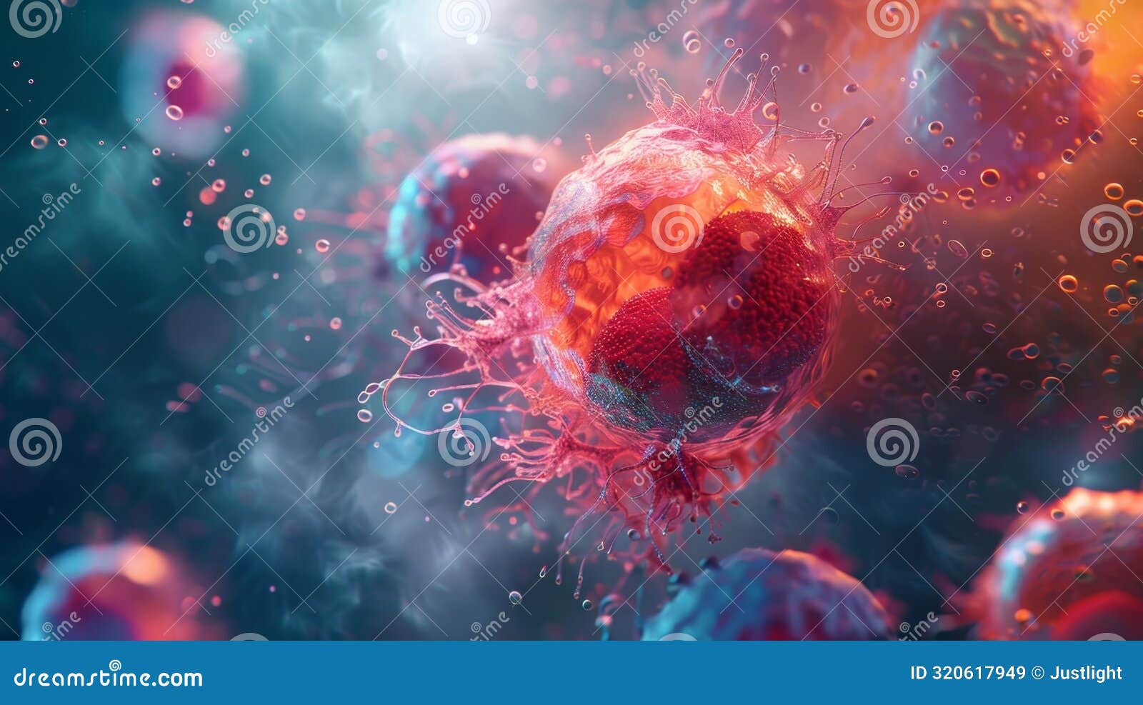 A Microscopic Snapshot Of Plant Root Cells With Their Distinct ...