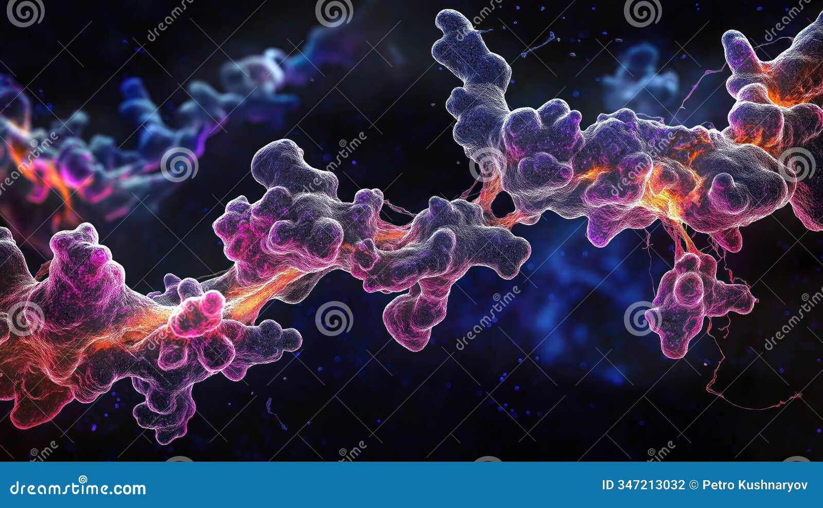 Microscopic View of Actin, Spectrin Proteins Dynamic Crosslinking ... Microscopic View of Actin, Spectrin Proteins Dynamic Crosslinking ...