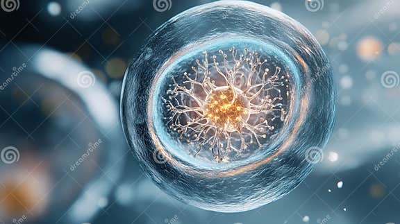A Microscopic View of a Cell with a Complex Internal Structure ...