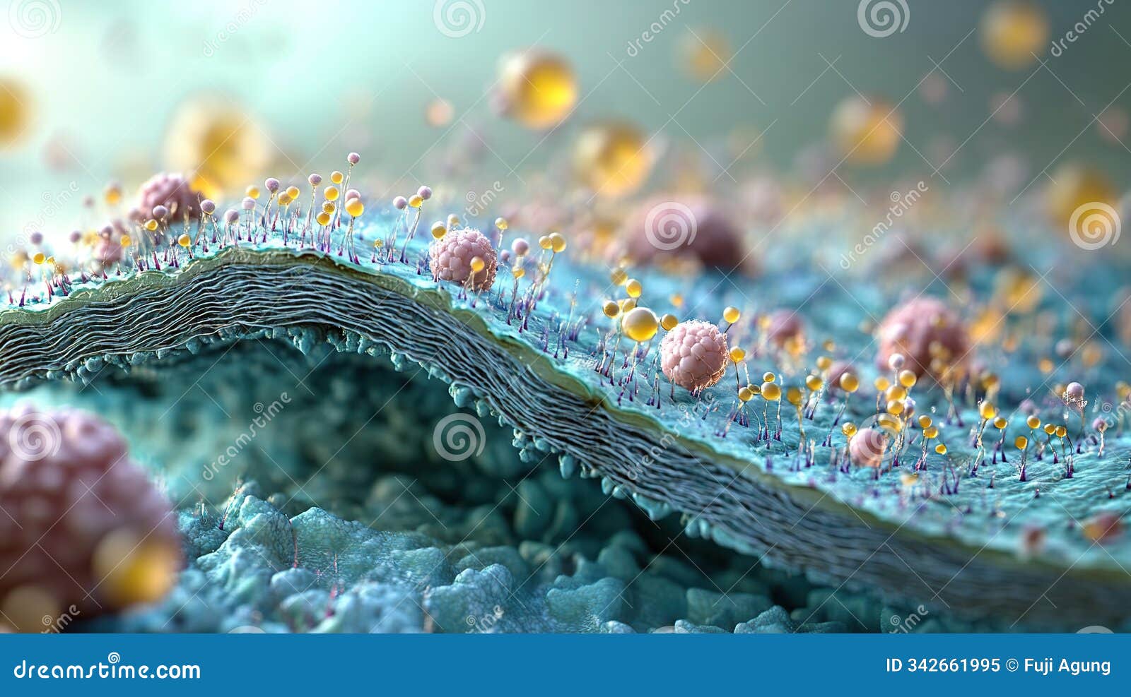 A Microscopic View of Cells and Bacteria, with a Focus on the Layered ...