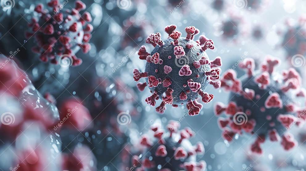 Microscopic View of Coronavirus.Understanding the Enemy Stock ...