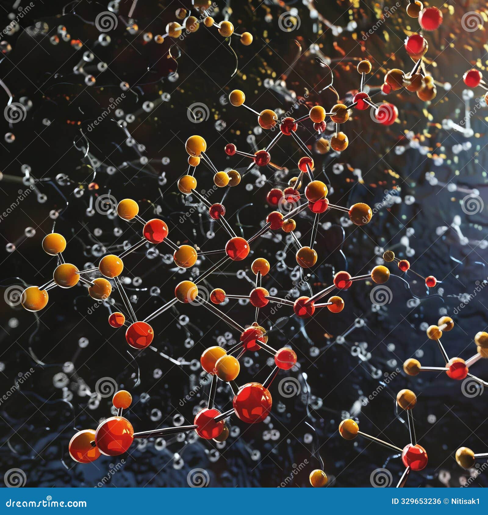 45 Microscopic View of 3D Printed Nano Molecular Structure Artwork ...