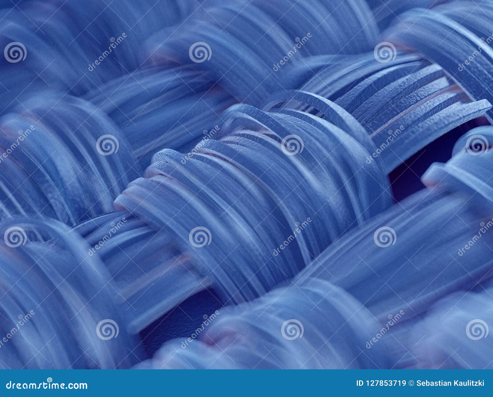 A Microscopic View of Fabric Stock Illustration - Illustration of ...