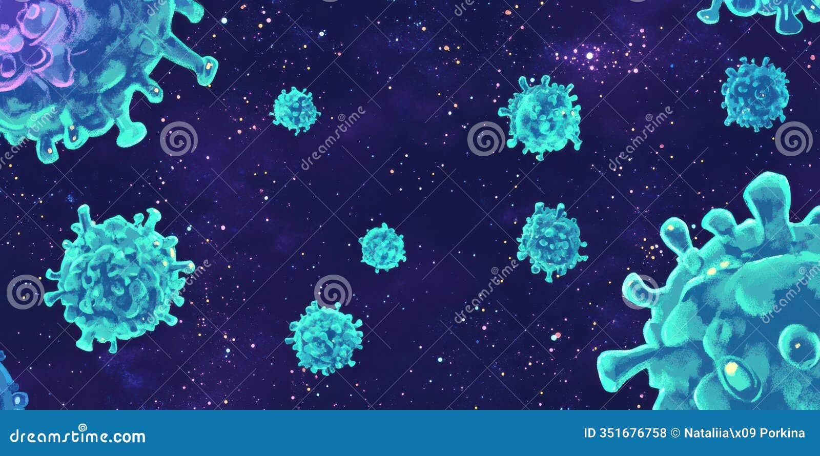 Microscopic View of Floating Viruses in Space-inspired Cosmic Setting ...