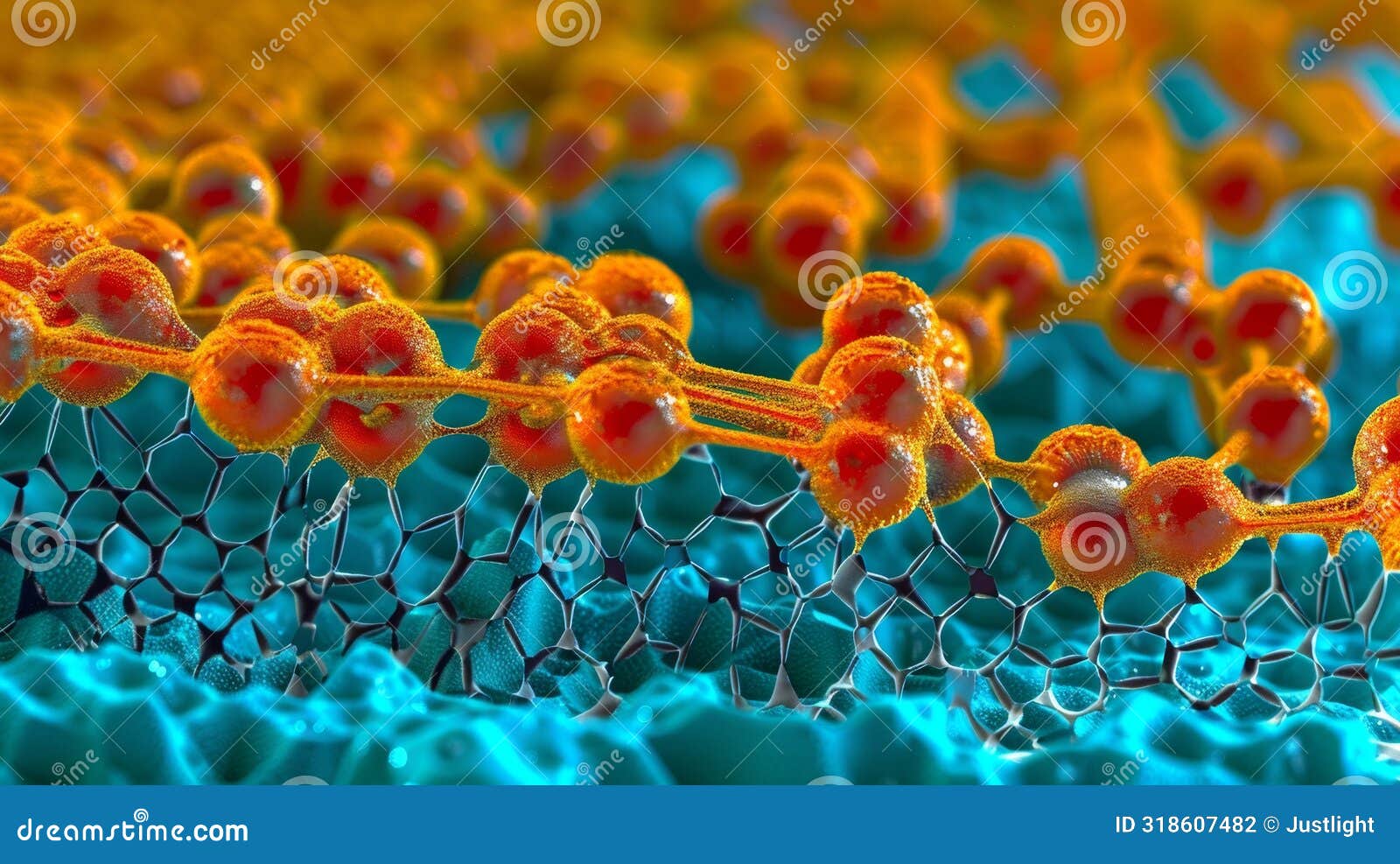 A Microscopic View of a Graphene Surface with Individual Carbon Atoms ...