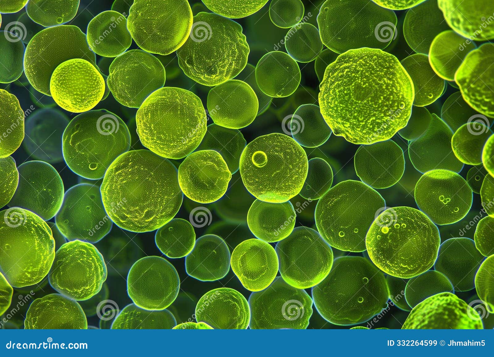 Green Cells Abstract Vector Background Design | CartoonDealer.com #81647365