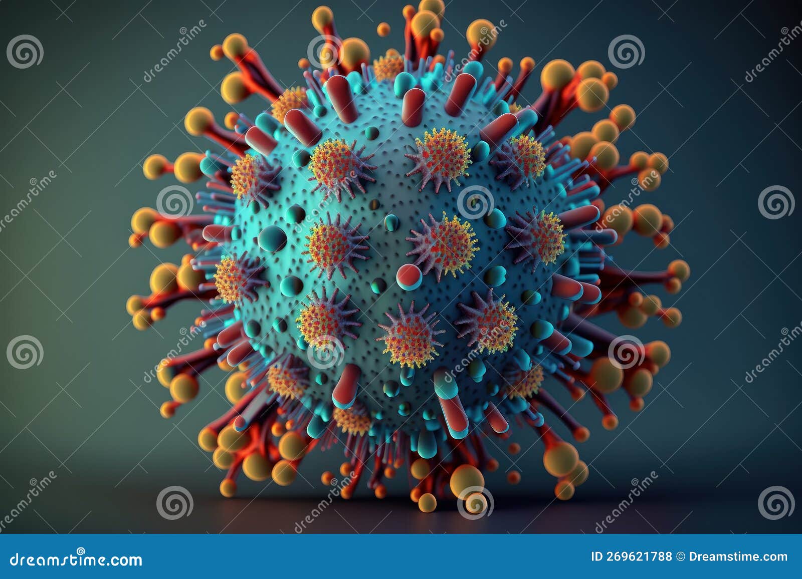 Microscopic View of an Infectious Virus: Exploring the Hidden World of ...