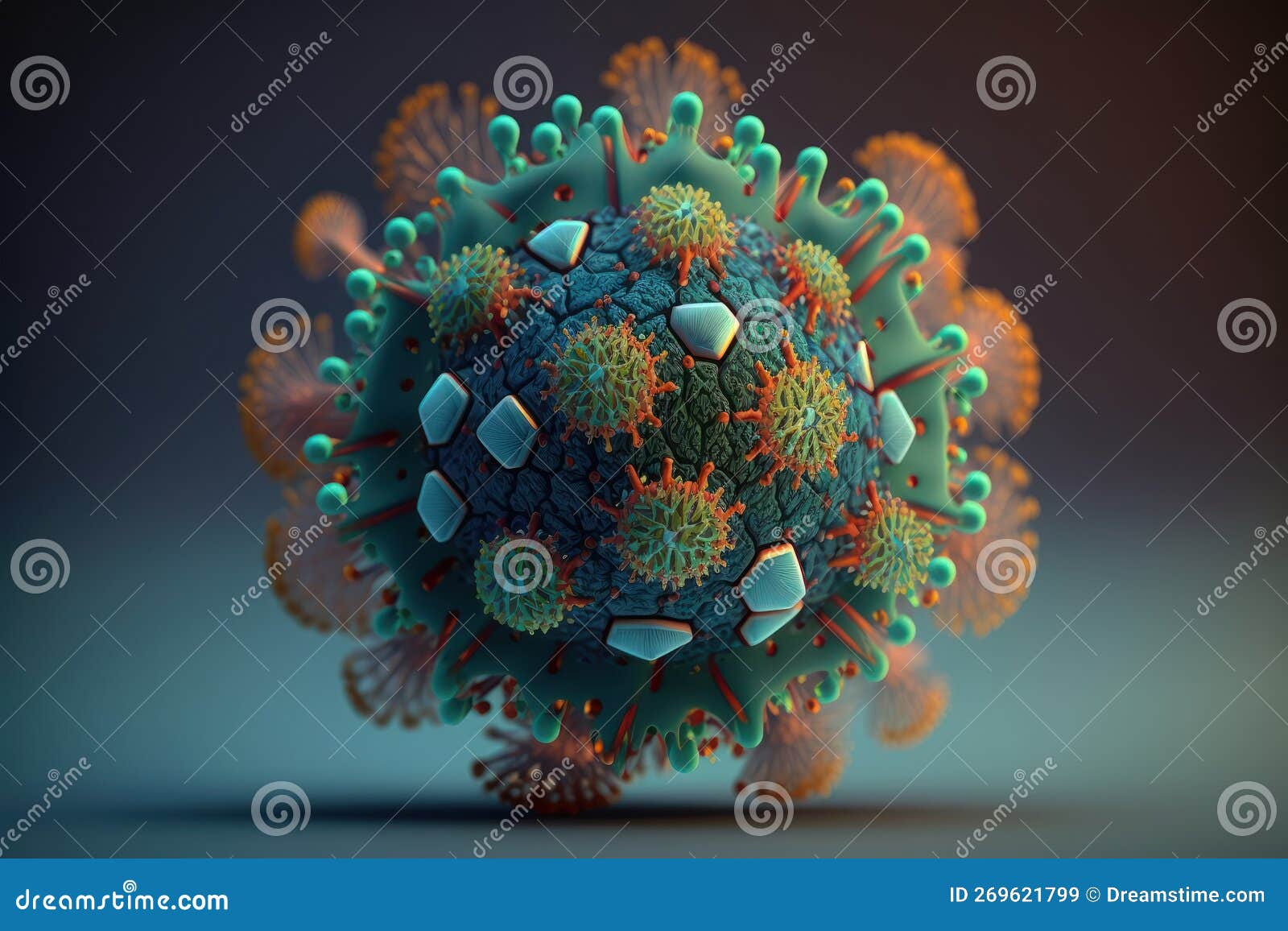 Microscopic View of an Infectious Virus: Exploring the Hidden World of ...