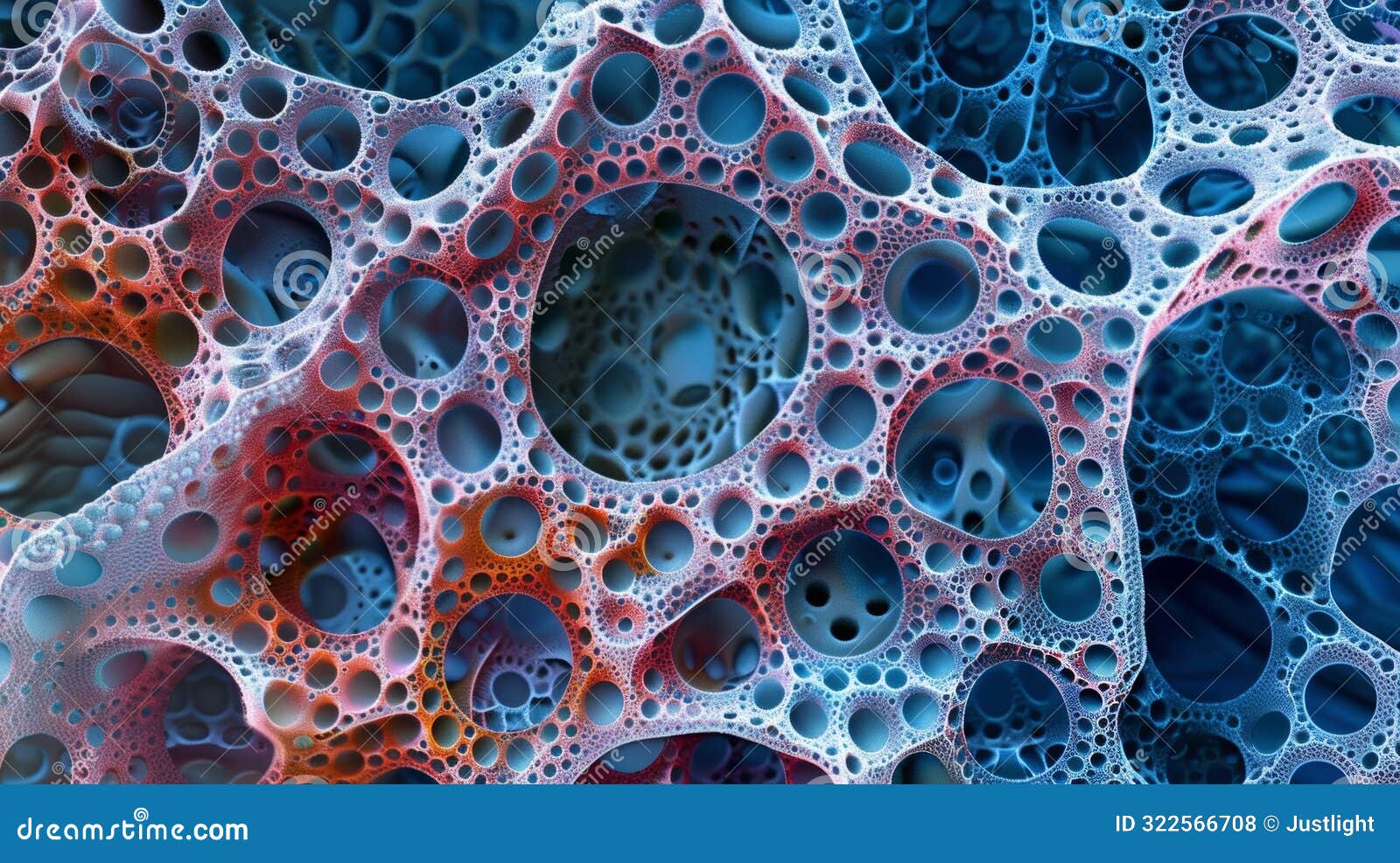 A Microscopic View of the Intricate Structure of a Crystal Lattice ...