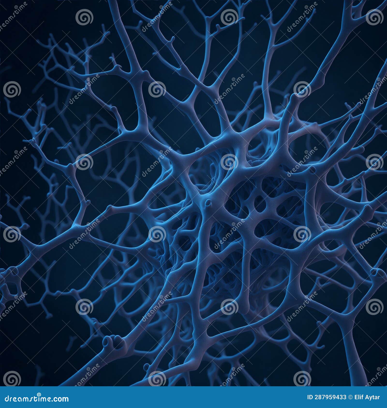 Microscopic Of Neural Network Brain Cells, Human Nervous System ... Microscopic Of Neural Network Brain Cells, Human Nervous System ...