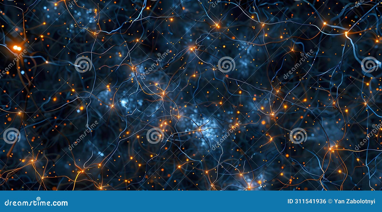 Microscopic View of Neural Network with Neuron Cells for Neuro Research ... Microscopic View of Neural Network with Neuron Cells for Neuro Research ...