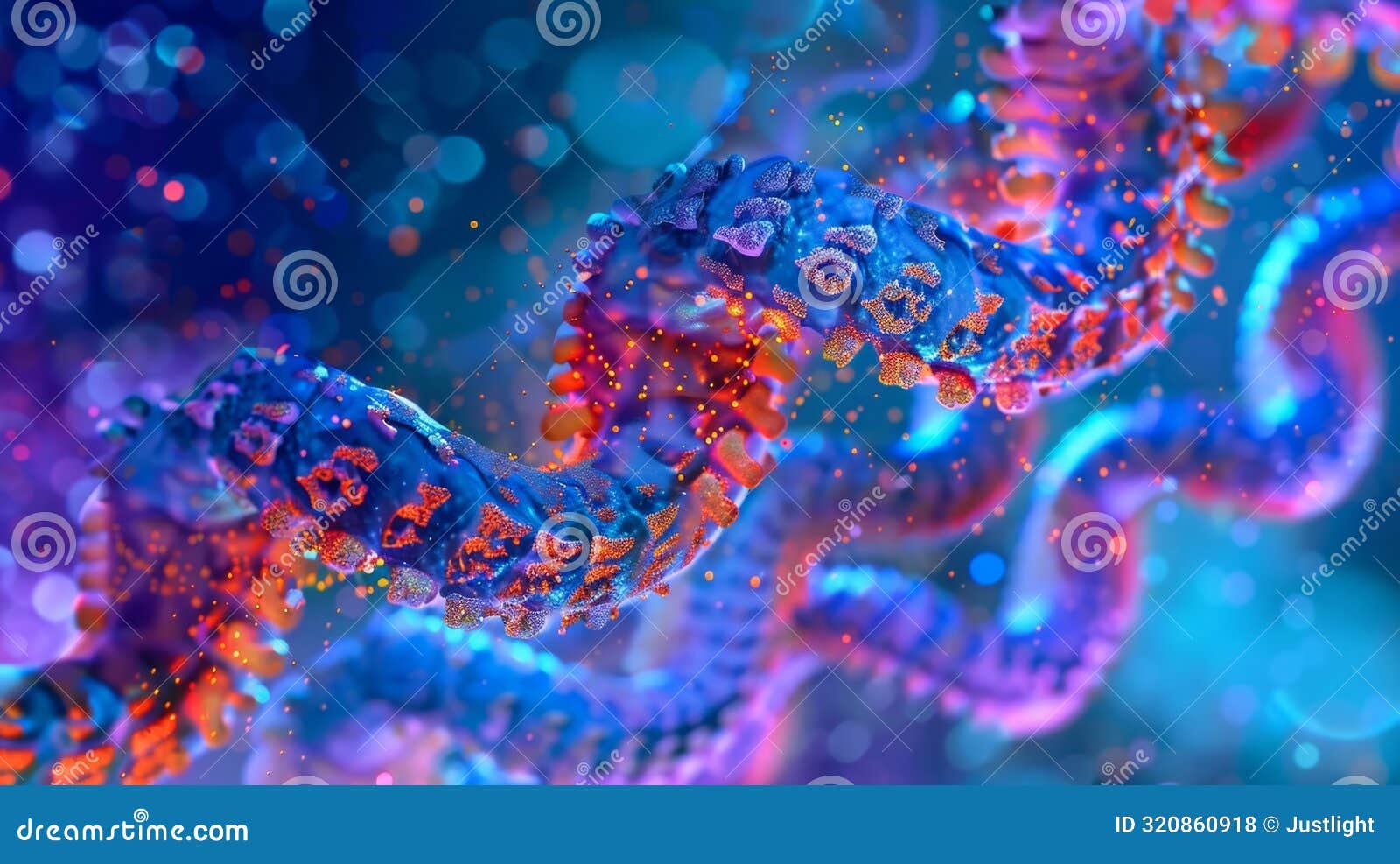 Microscopic View of the Nuclear Membrane Highlighting Actively Splicing ...