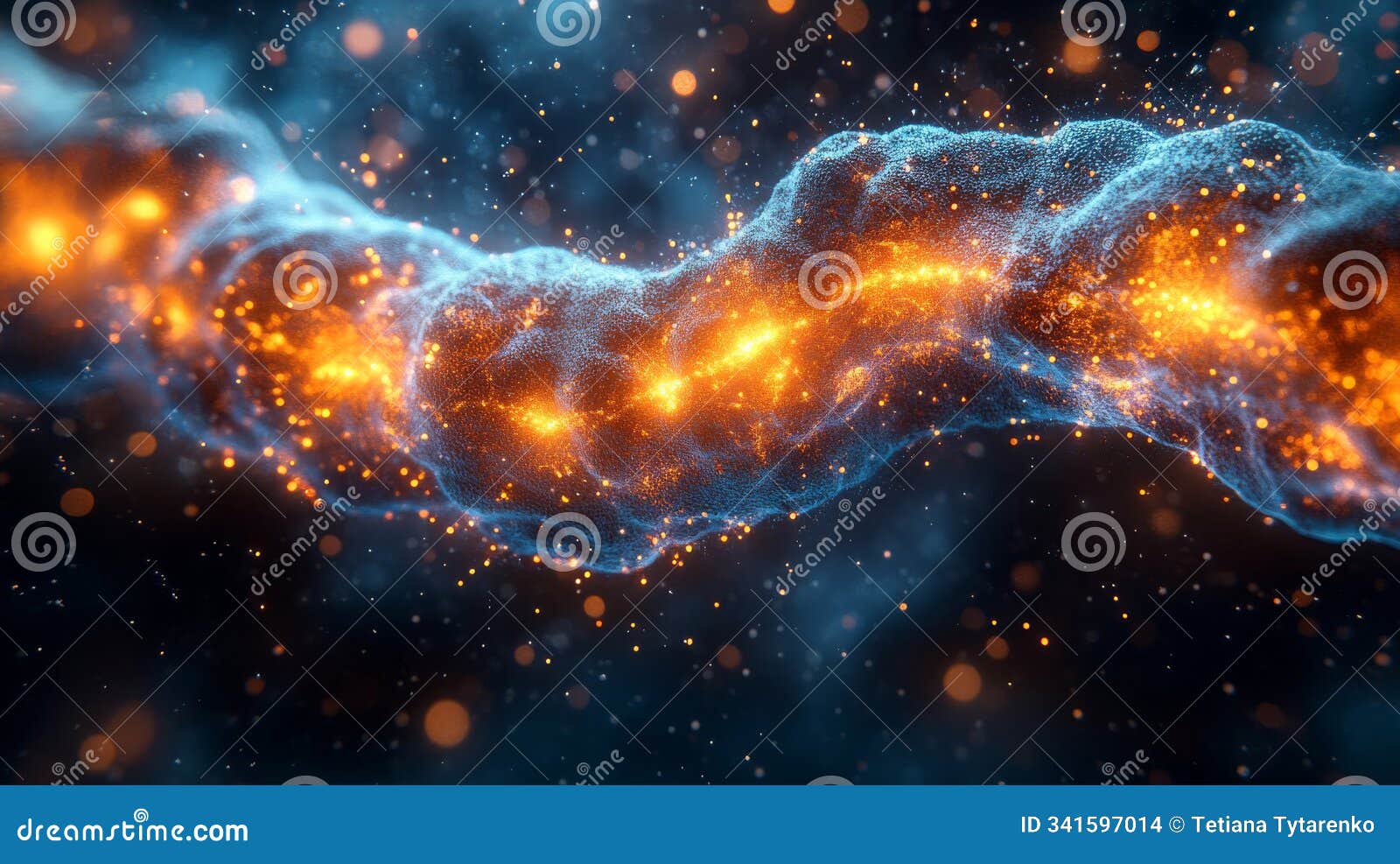 Microscopic View of an Organism Displaying Vibrant Cellular Structures ...