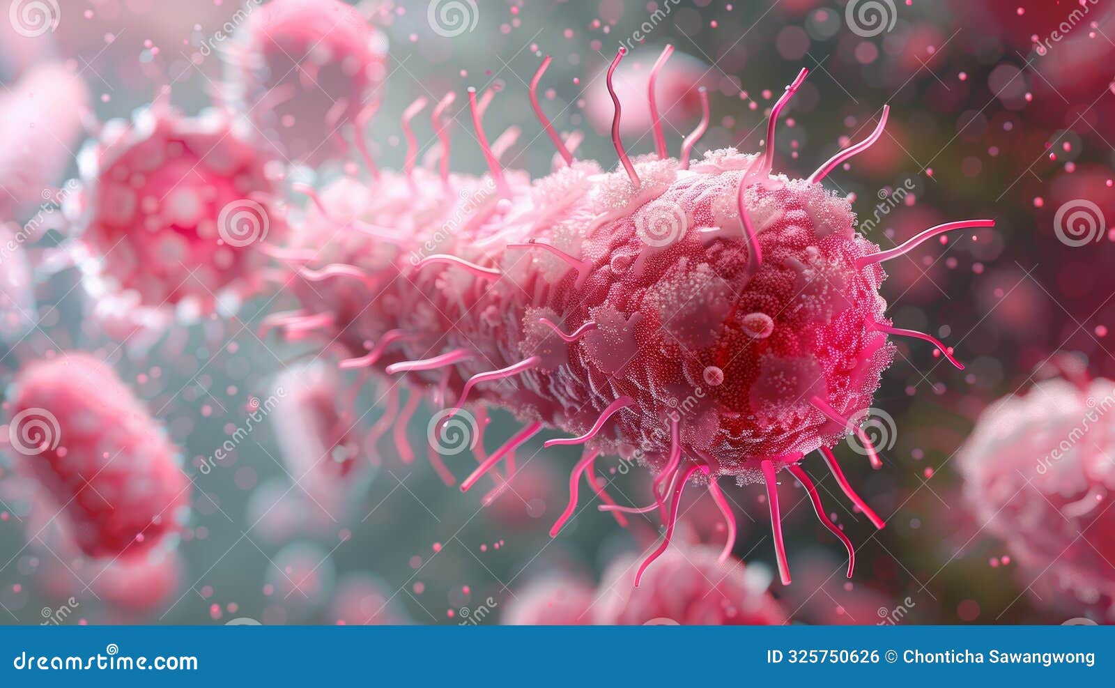 Pink Bacteria Royalty-Free Stock Photography | CartoonDealer.com #28794665