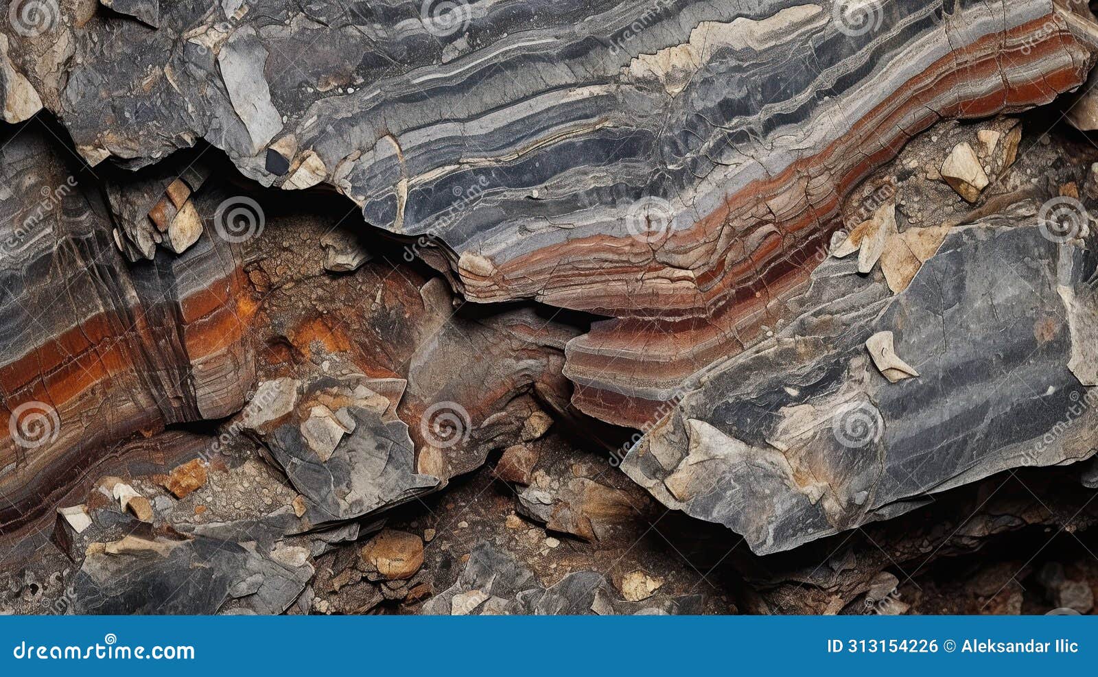 Microscopic View of Rock and Stone Texture. Background Wallpaper Design ...