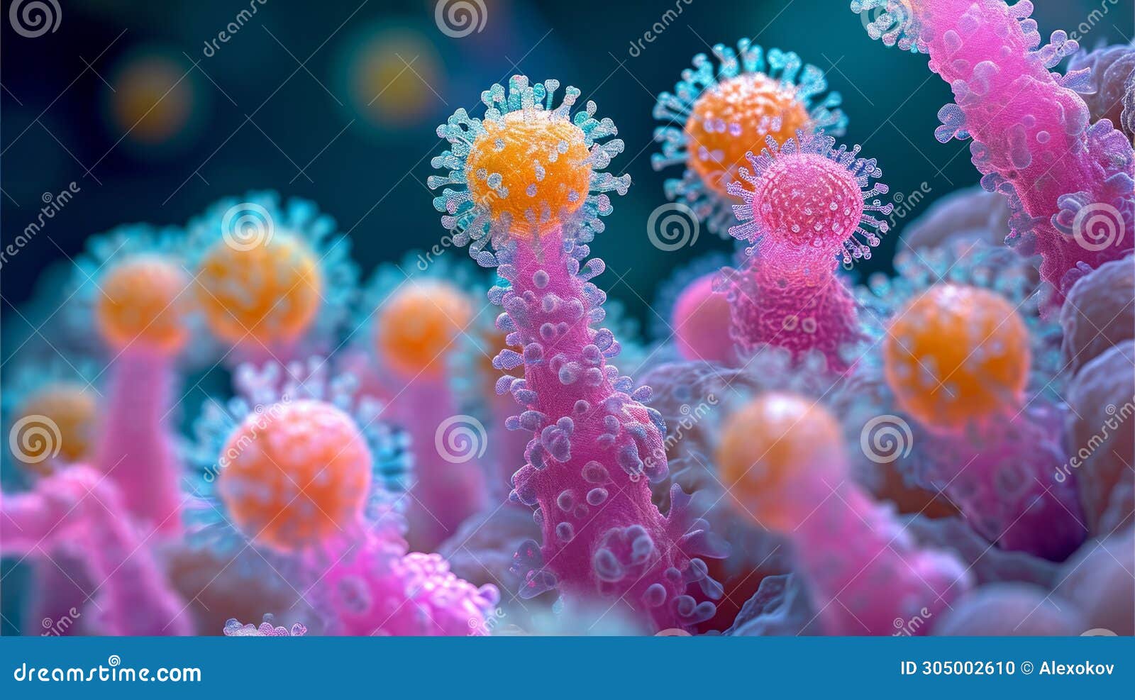 Microscopic View of Streptococcus Mutans Causing Dental Caries AI ...