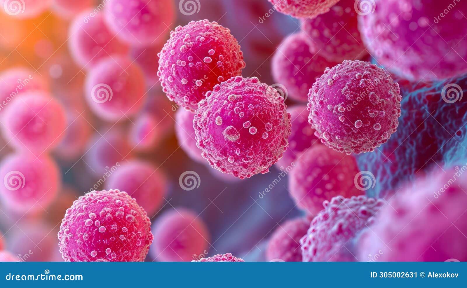 Microscopic View of Streptococcus Pneumoniae Bacteria AI Generated ...