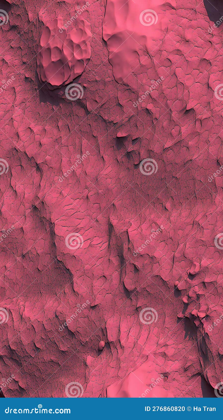 Microscopic View of the Surface of a Blood Cell Under Microscope Stock ...