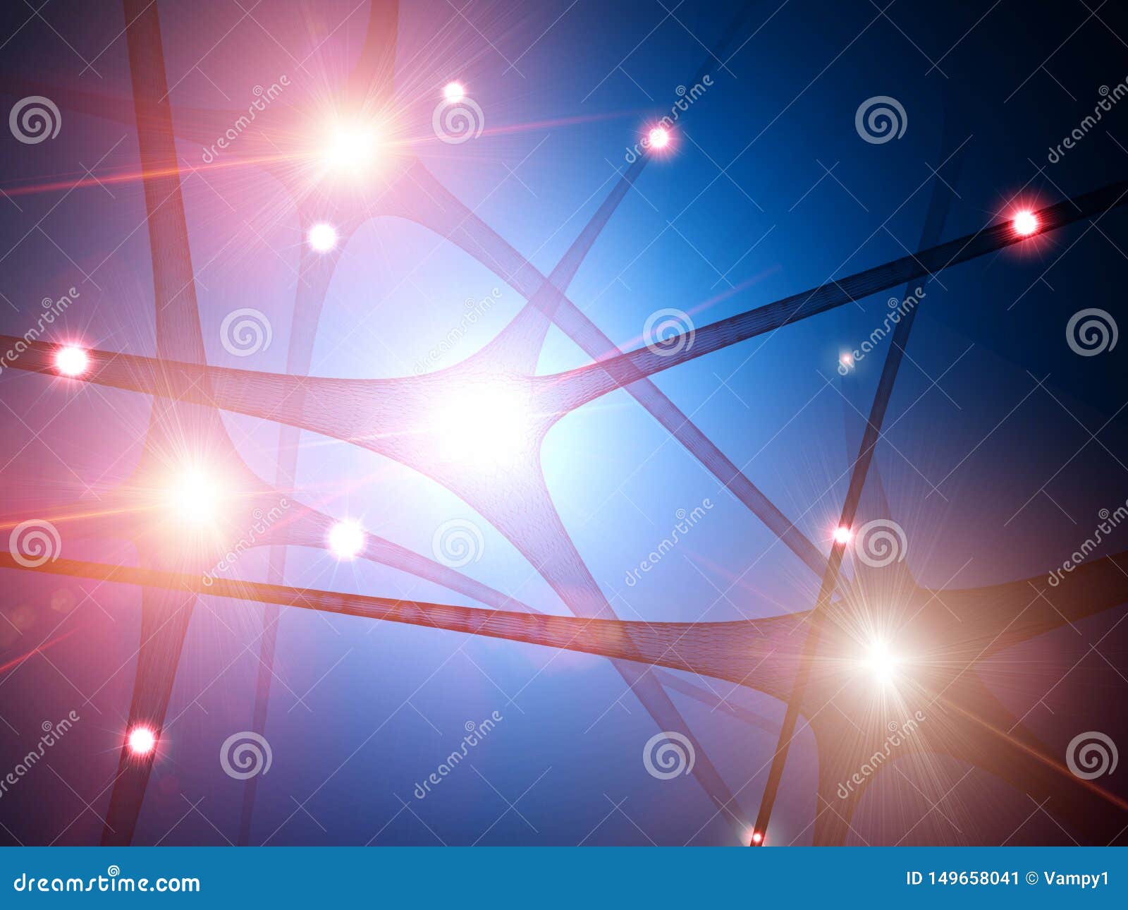 Microscopic View of the Synapses. Brain Connections. Neurons and ... Microscopic View of the Synapses. Brain Connections. Neurons and ...