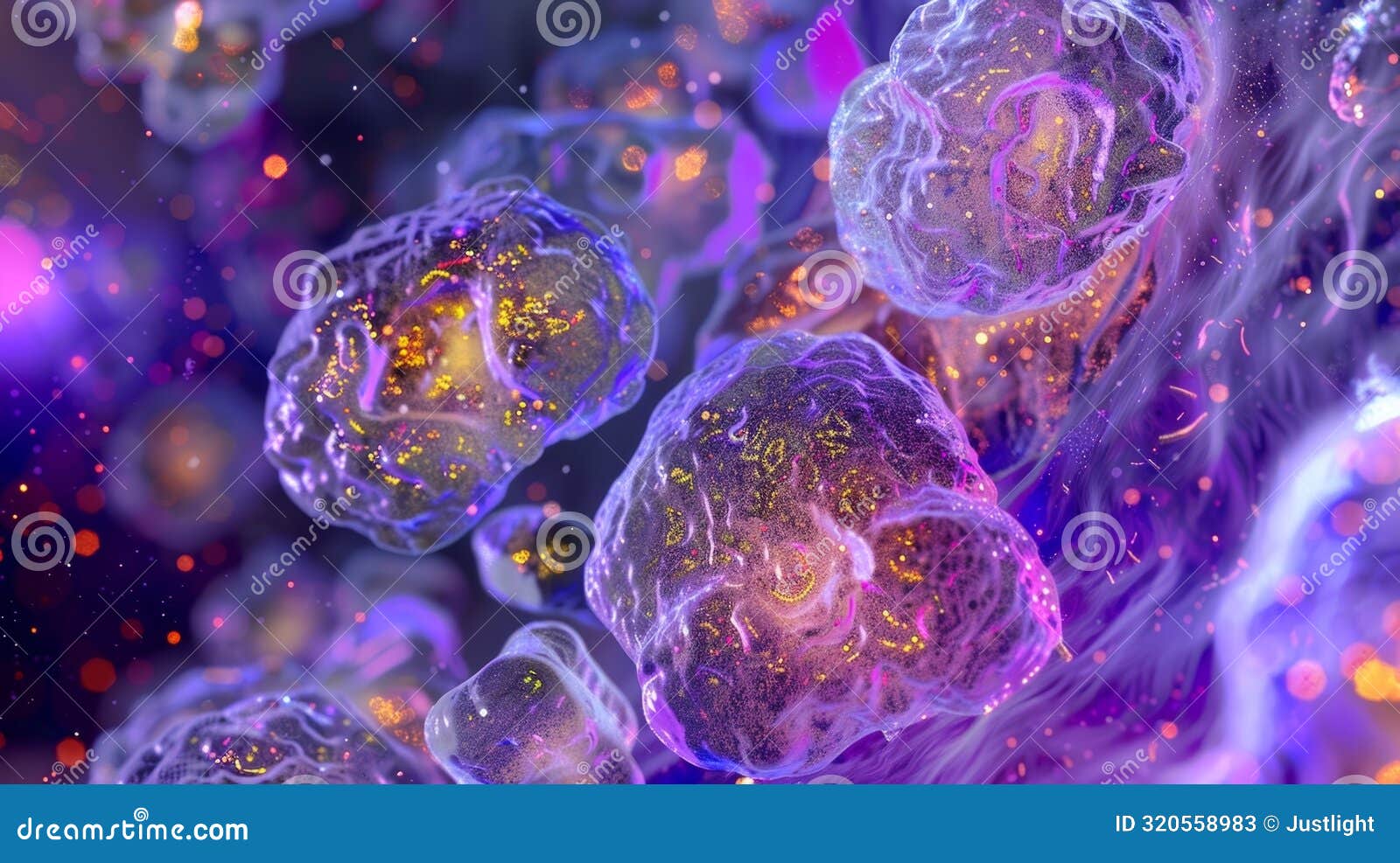 A Microscopic View of Tcell S in the Thymic Medulla Showing Distinct ...