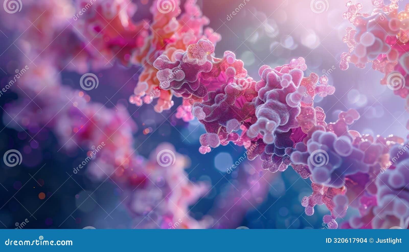 Microscopic View of a Transcription Factor Protein Complex Consisting ...
