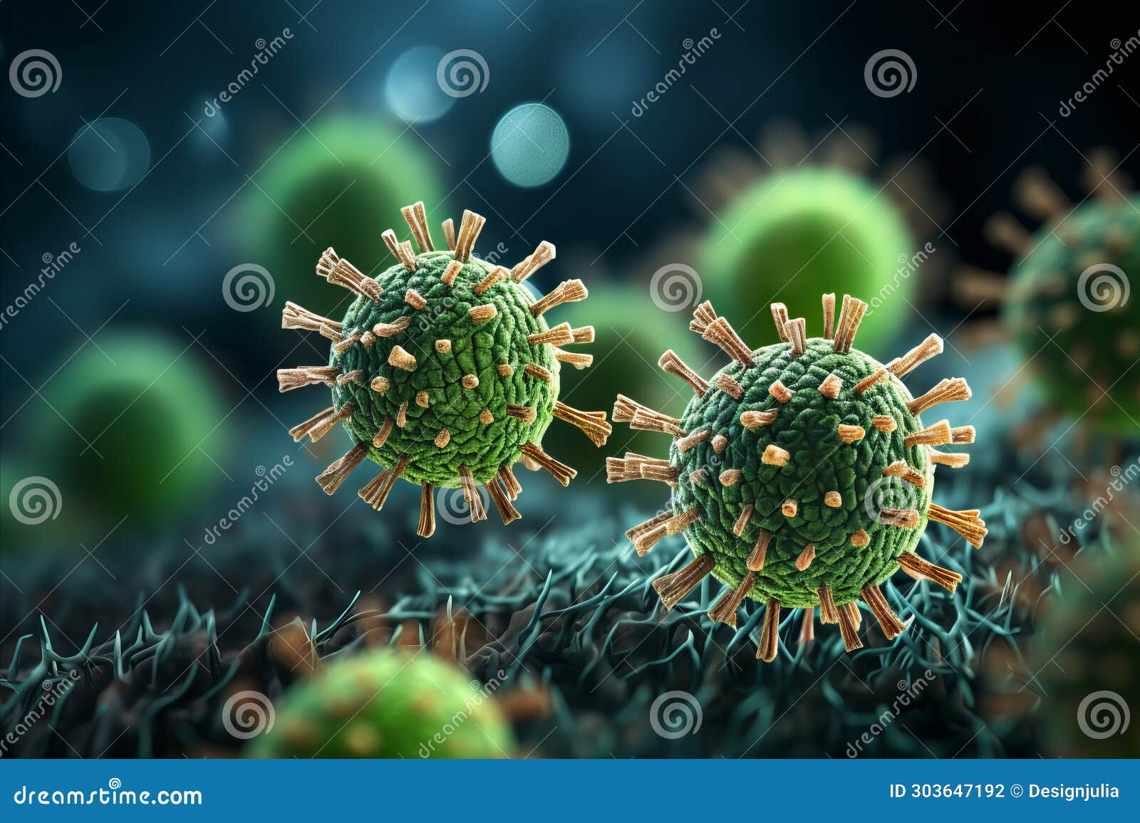 Microscopic Virus Structure in Human Lungs. Scientific and ...