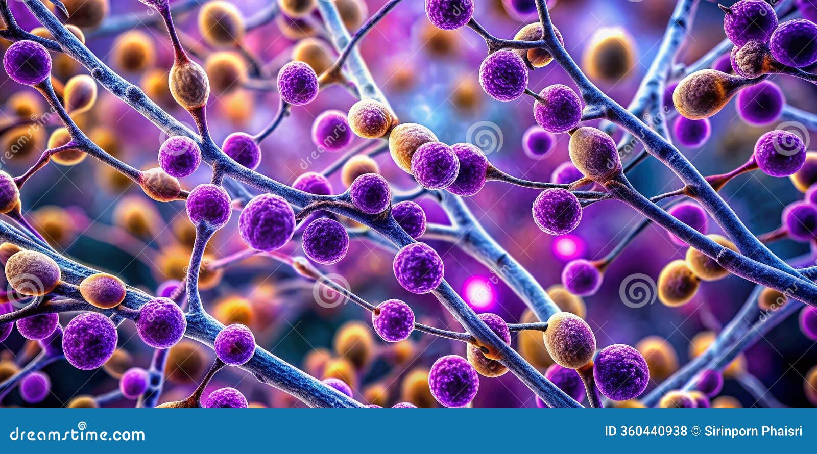 Microscopic Visualization Of Budding Yeast Cells And Pseudohyphae ...