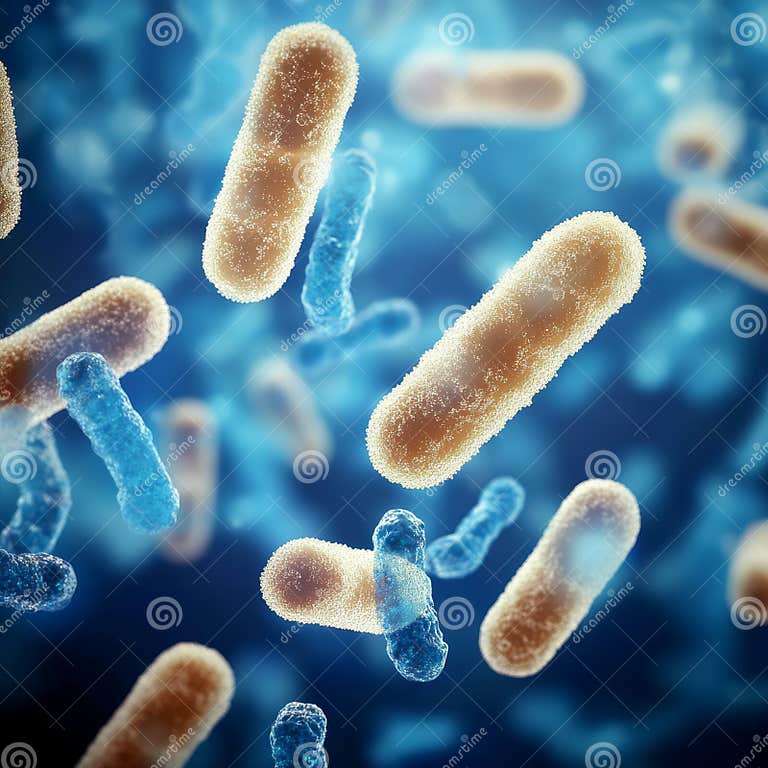 Microscopic Visualization of Probiotic Bacteria, Lactobacillus, and Bifidobacterium, in 3D ...