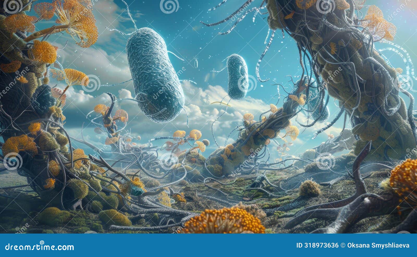 Microscopic World: Bacteria, Viruses, and Organic Entities in a Micro ...