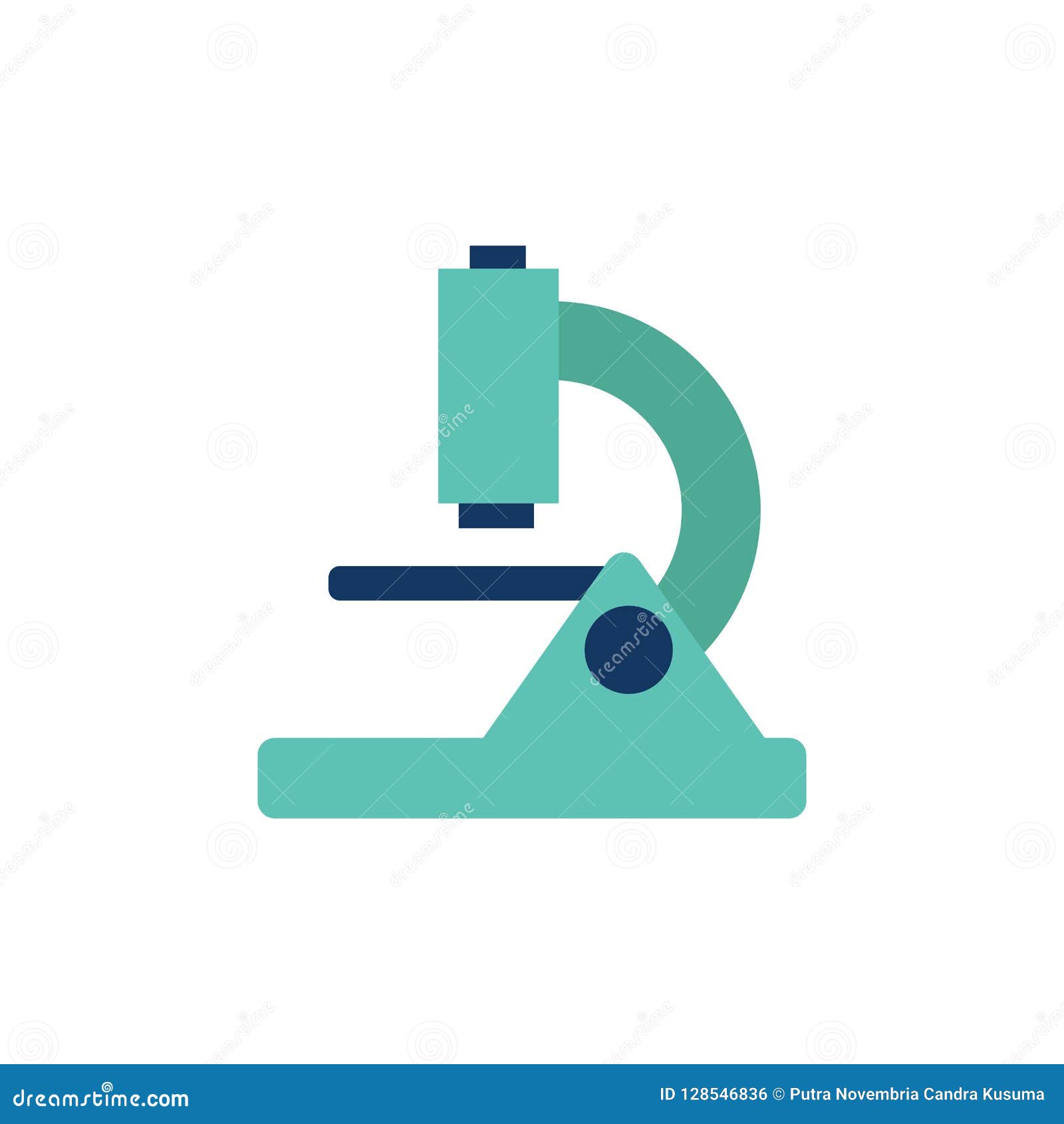 Microscopio Logo Icon Design Ilustración del Vector - Ilustración de ...