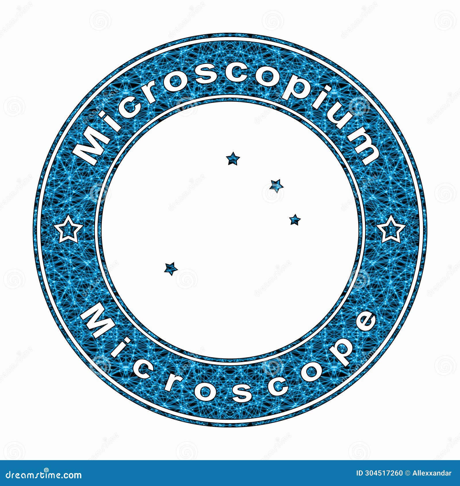 Microscopium Star Constellation, Microscope Constellation Stock Photo ...