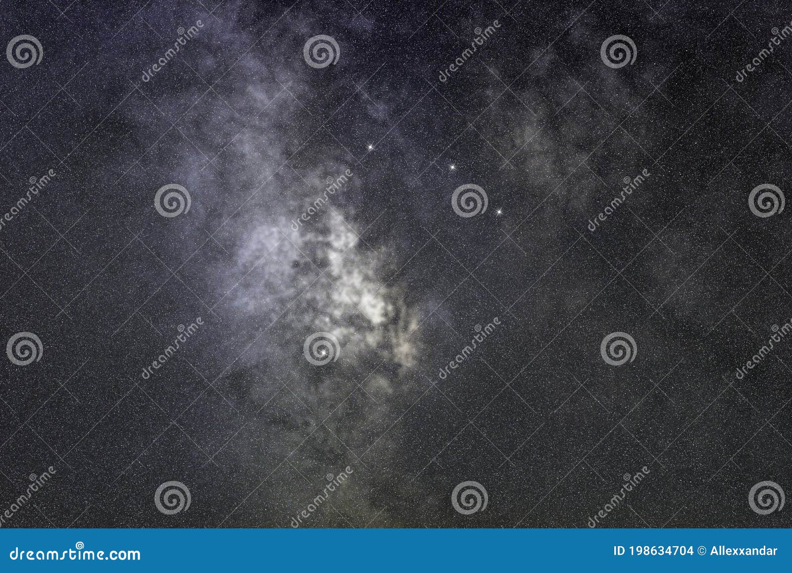 Microscopium Star Constellation, Night Sky, Cluster of Stars, Deep ...