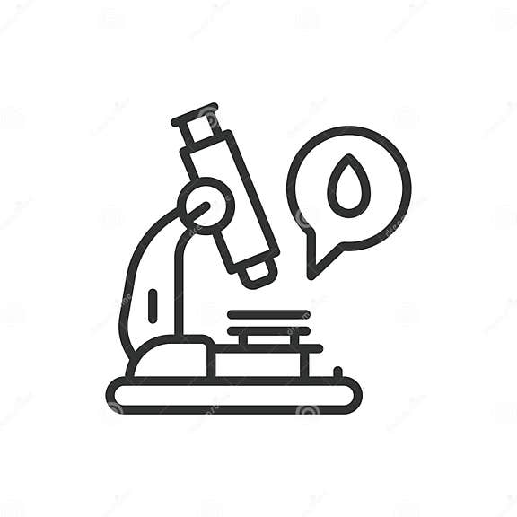 Microscopy Analysis, in Line Design. Microscopy Analysis, Microscope ...