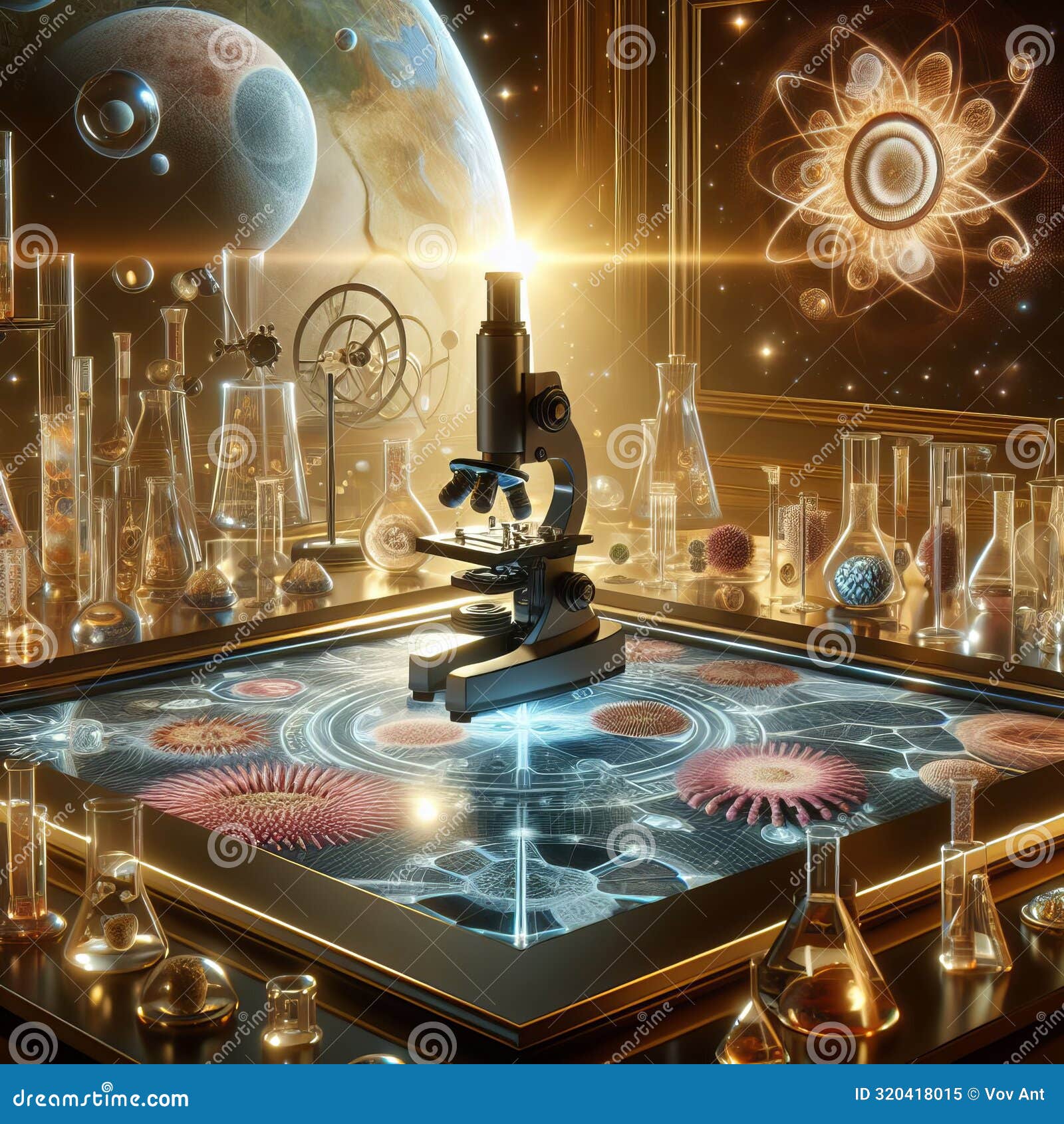 106 122. Microscopy Museum - a Museum that Highlighld Stock Image ...