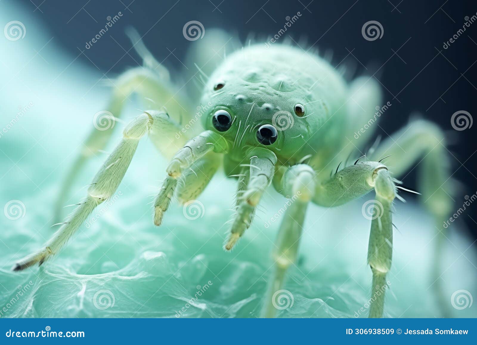 Microscopy of Spider, Electron Microscopy,500x Zoom, Generative AI ...