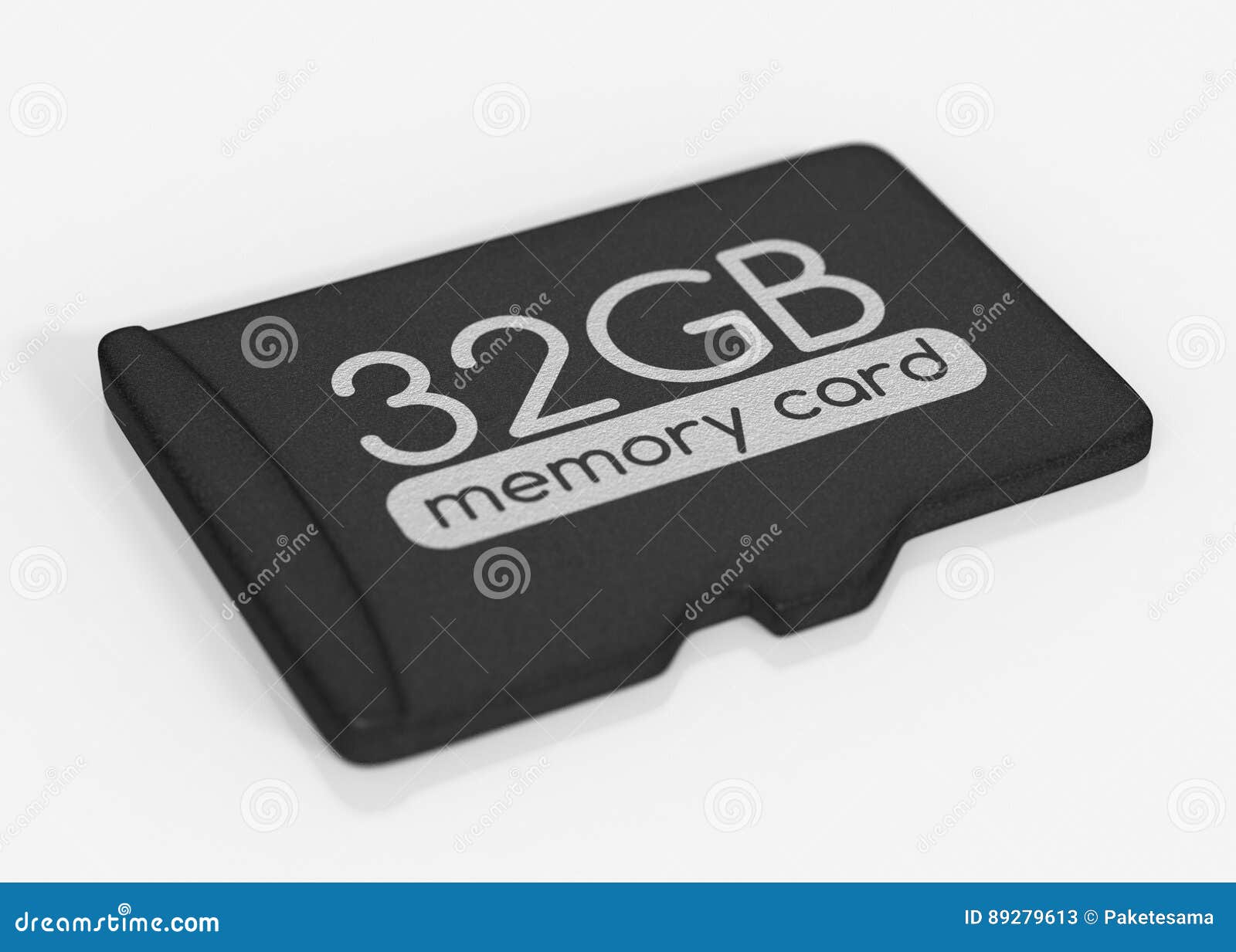 MicroSD memory card. stock illustration. Illustration of microsd - 89279613