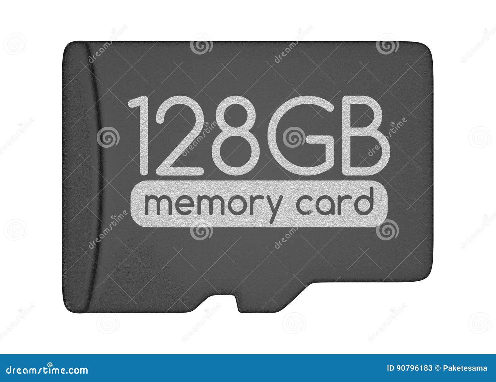 MicroSD memory card. stock illustration. Illustration of color - 90796183