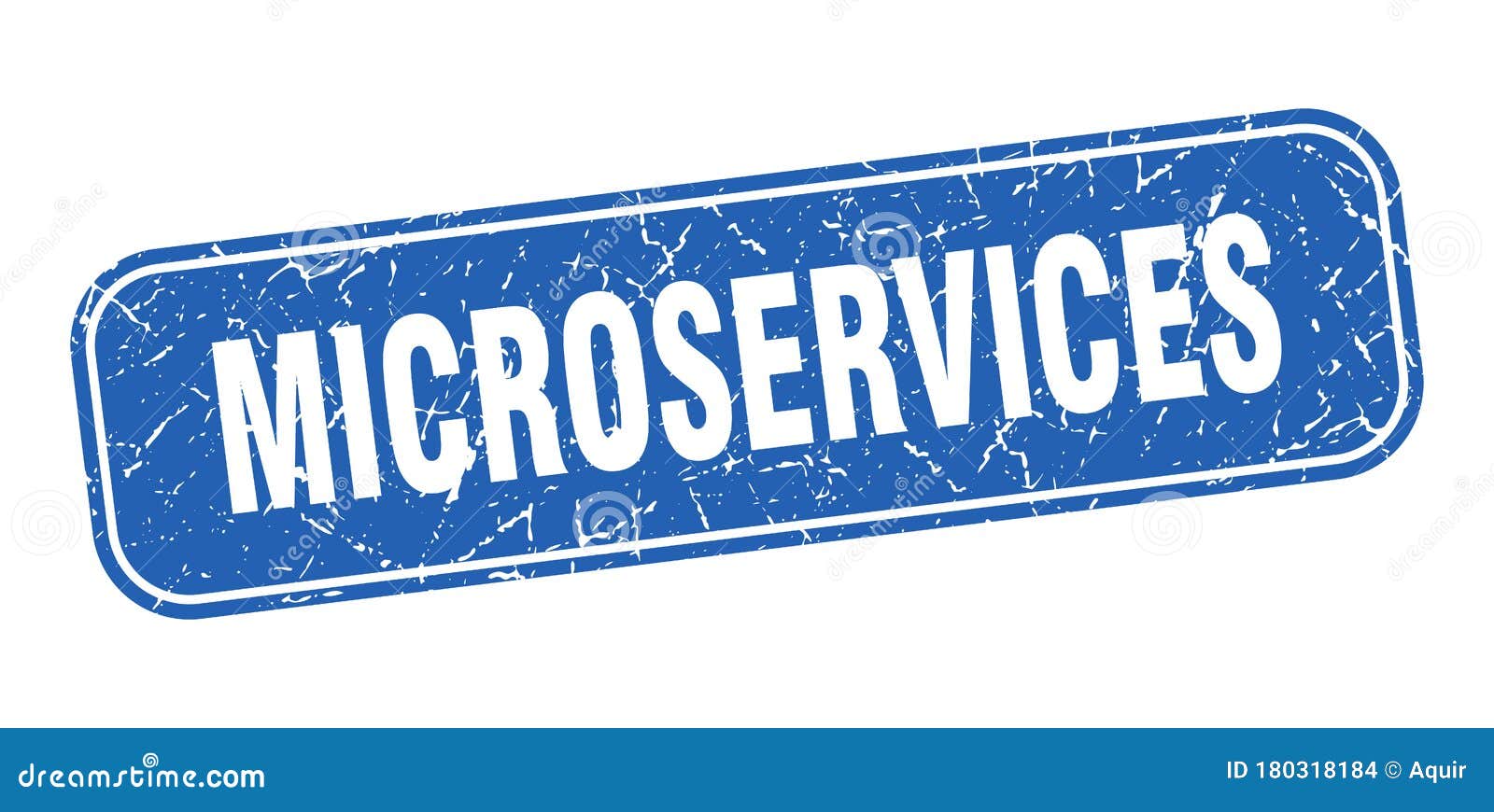 Microservices Stamp. Microservices Square Grungy Isolated Sign Stock ...