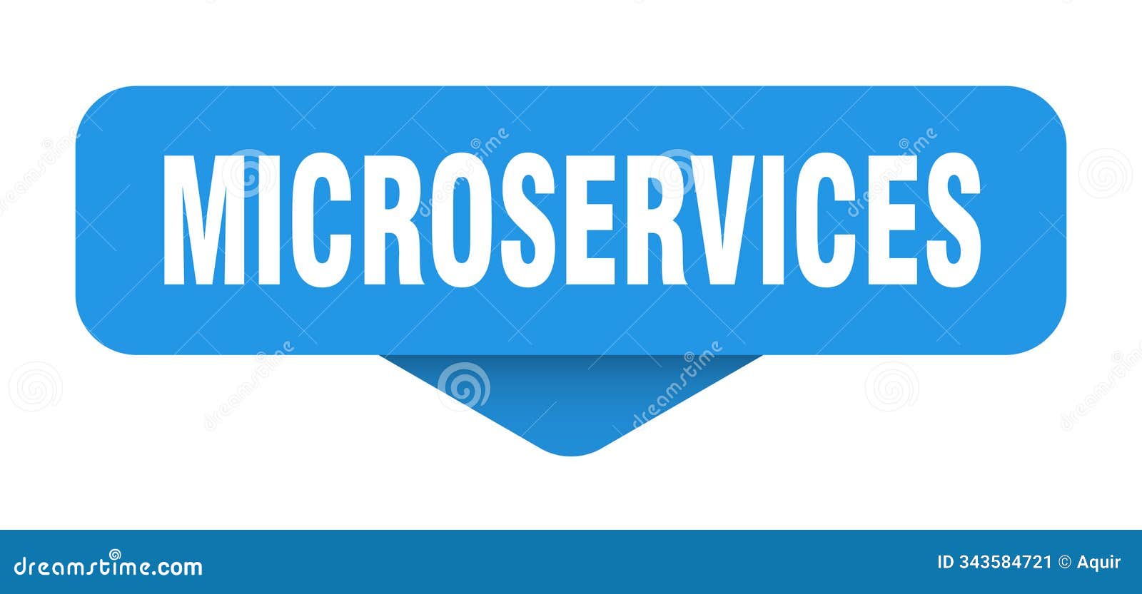 Microservices Sticker. Microservices Sign On Transparent Background ...