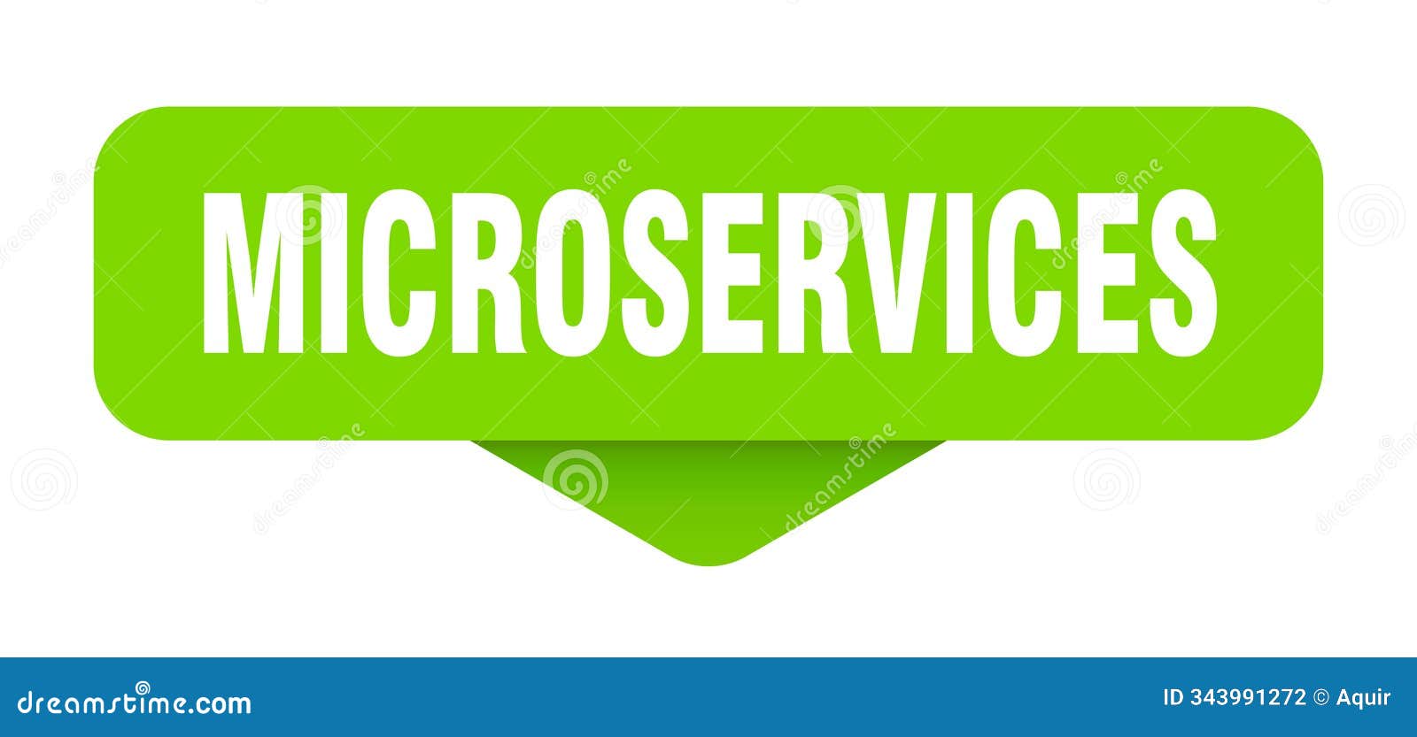 Microservices Sticker. Microservices Sign On Transparent Background ...