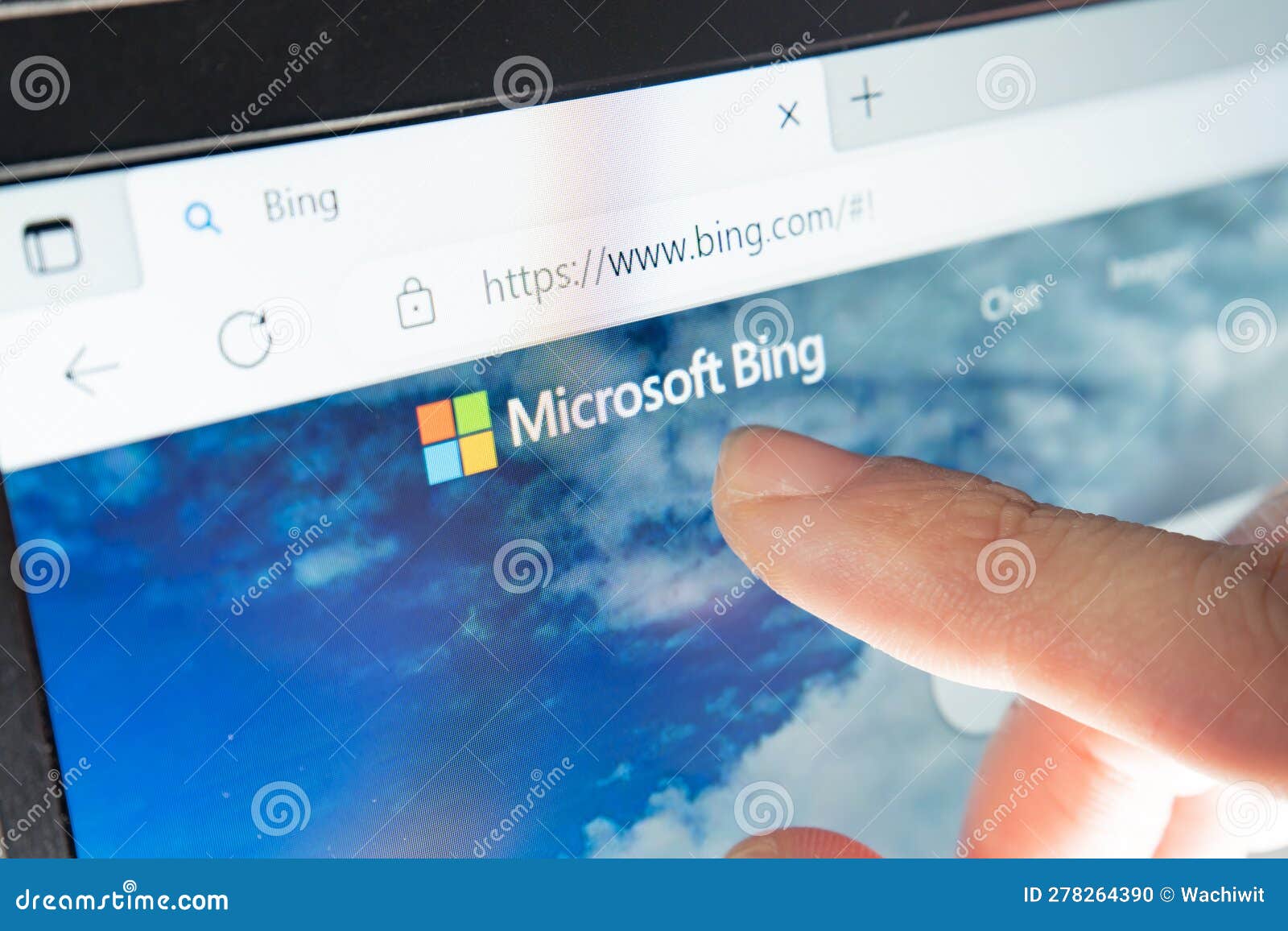 Microsoft Bing Ai Browser Editorial Image | CartoonDealer.com #299317354