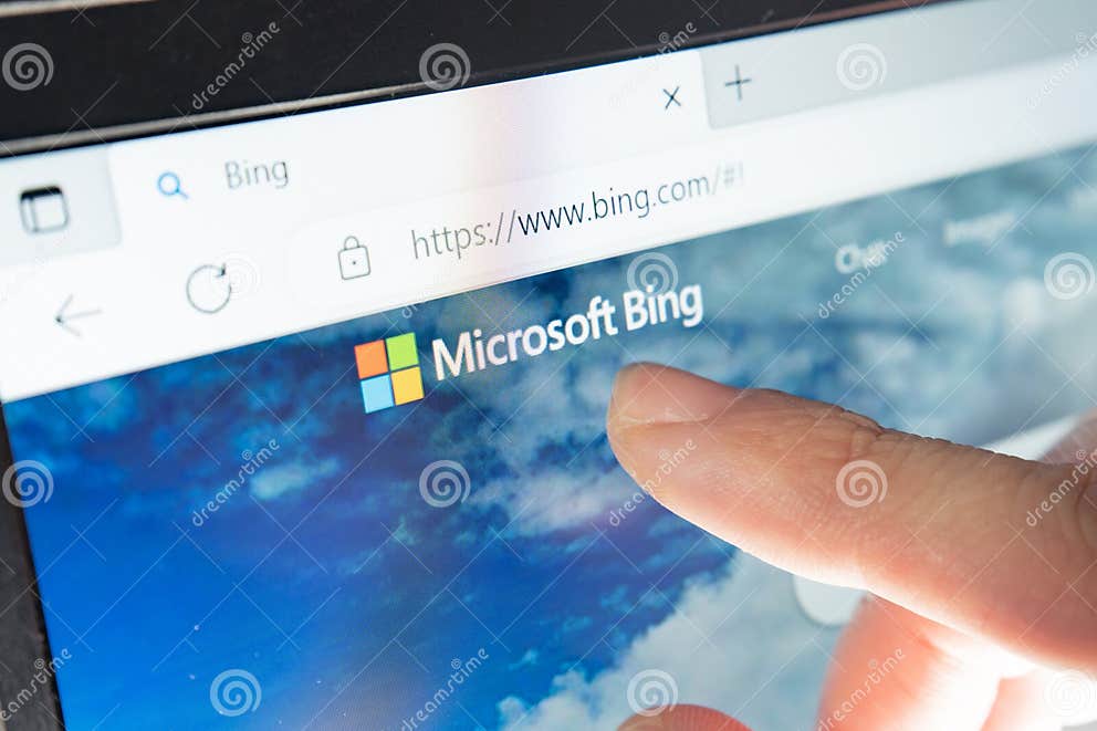 Microsoft Bing editorial image. Image of engine, logo - 278264390