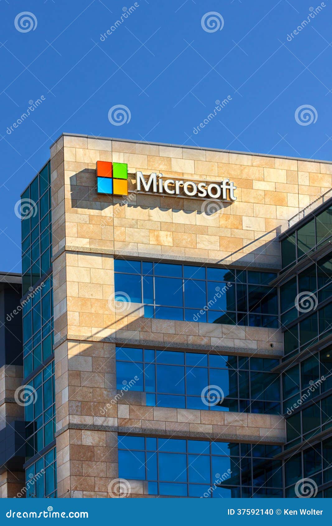 Microsoft Building Editorial Image - Image: 37592140