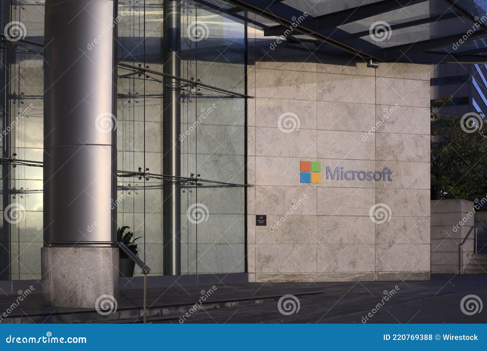 Microsoft Building En Bellevue Foto de archivo editorial - Imagen de ...
