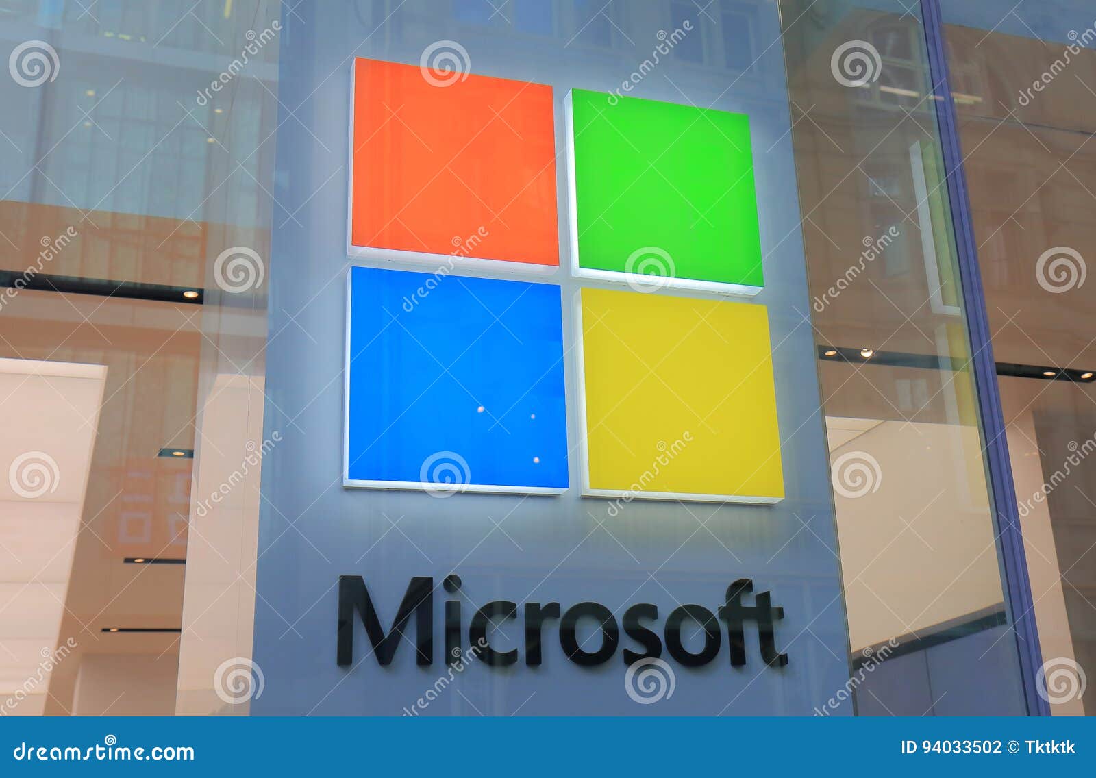 Microsoft Computer Company. Editorial Photography - Image of america ...