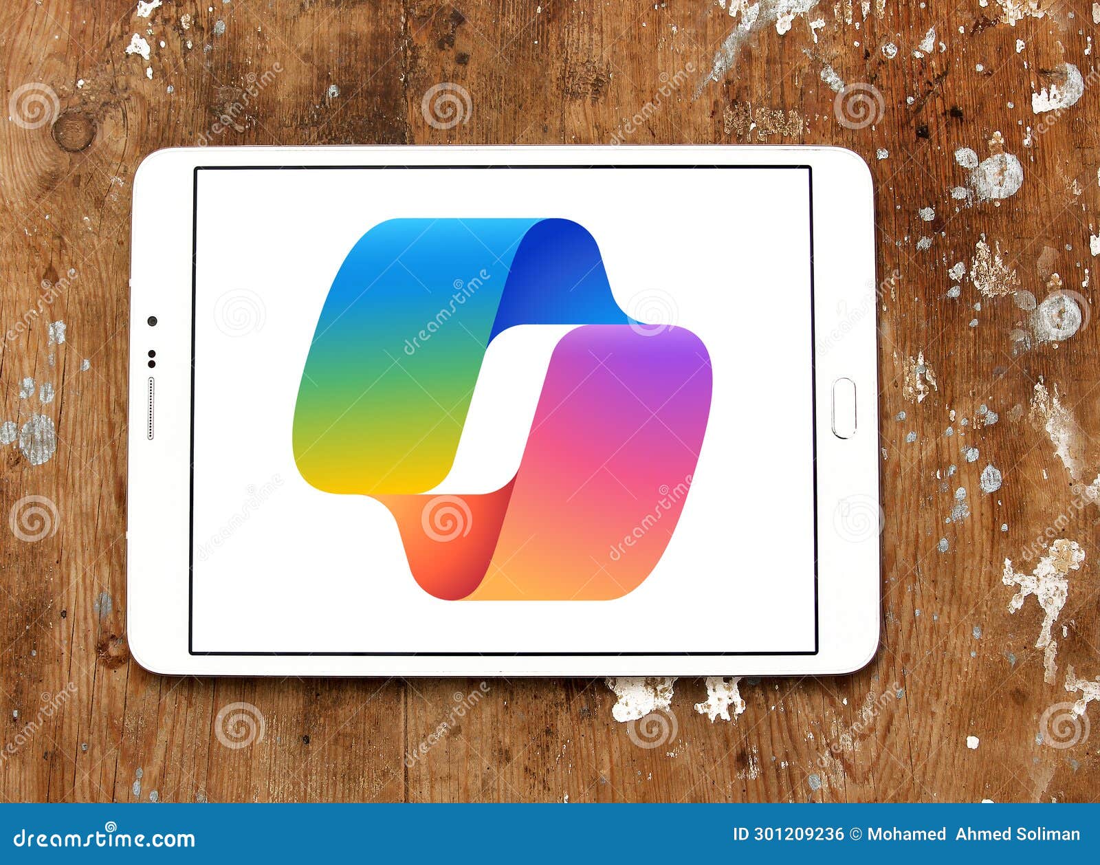 Microsoft 365 Copilot Logo On The Screen Of Laptop Through Magnifying ...