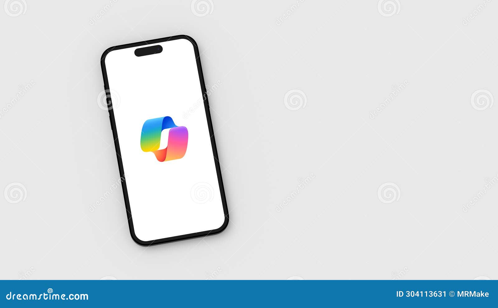 Microsoft Copilot Logo On A Smartphone Screen, Copilot Sign Vector ...