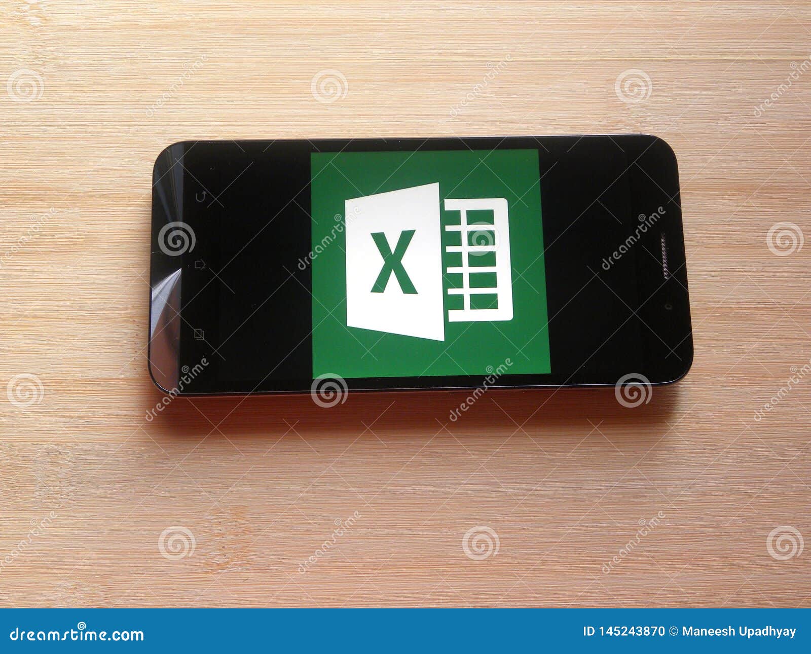 Microsoft Excel app editorial image. Image of media - 145243870
